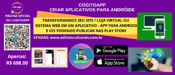 CogitoAPP - Criar Aplicativo para Celular :: Ache-aqui - Arte e Cultura ...